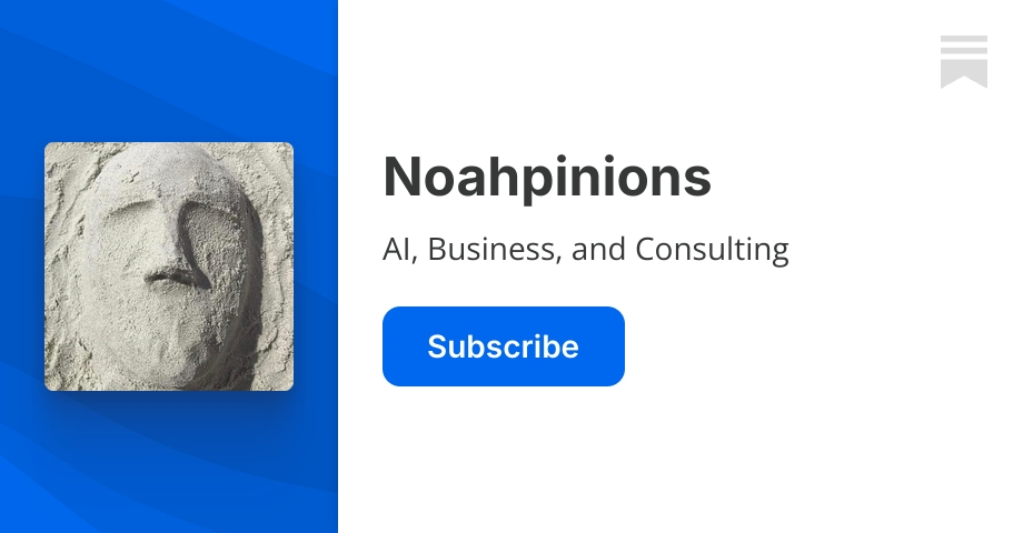 Noahpinions | Substack