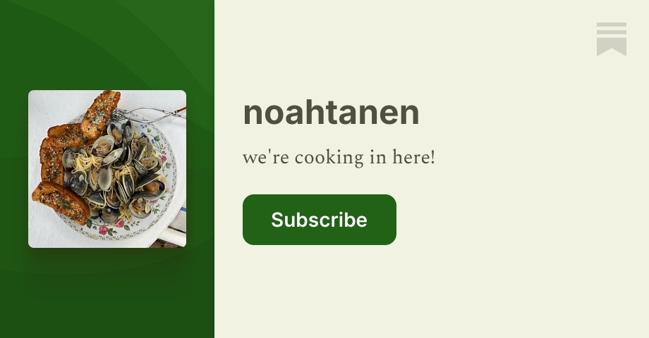 noahtanen | Noah Tanen | Substack