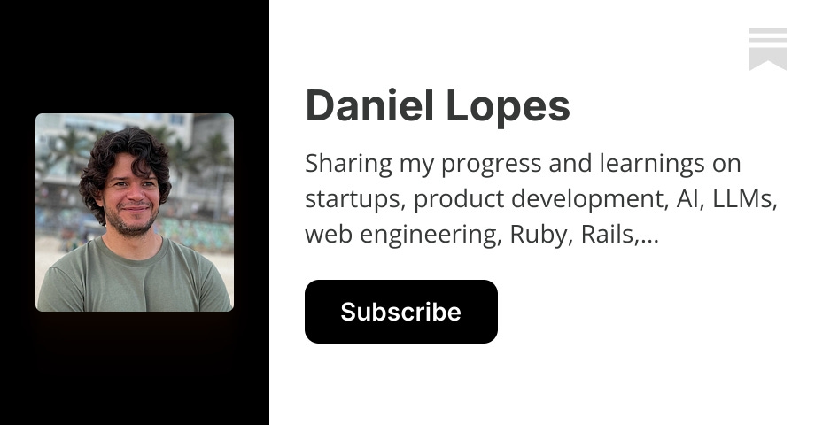 Daniel Lopes | Substack