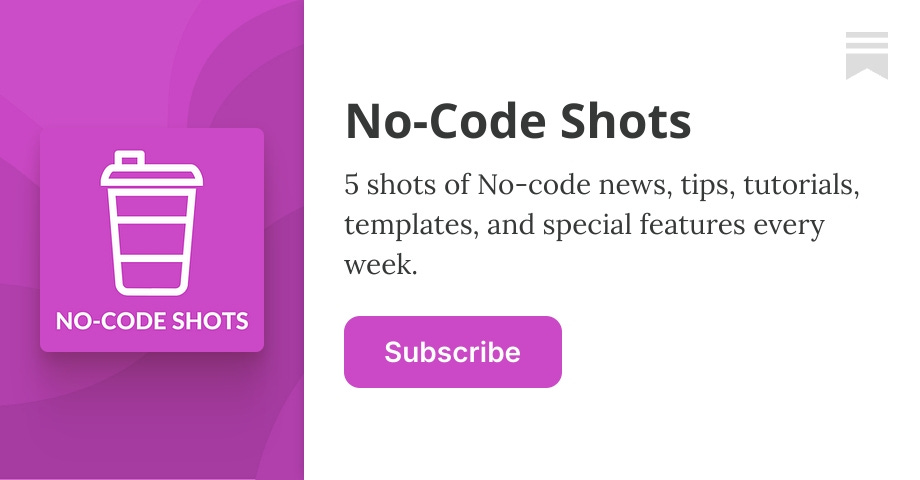 No-Code Shots | Kavir Kaycee | Substack