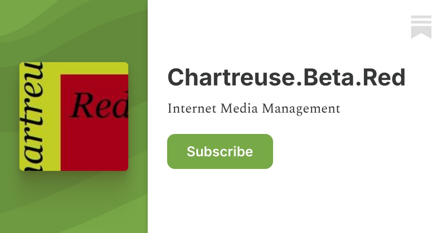 Chartreuse.Beta.Red | Substack