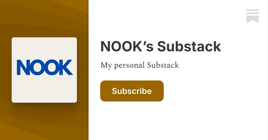 Archive - NOOK’s Substack