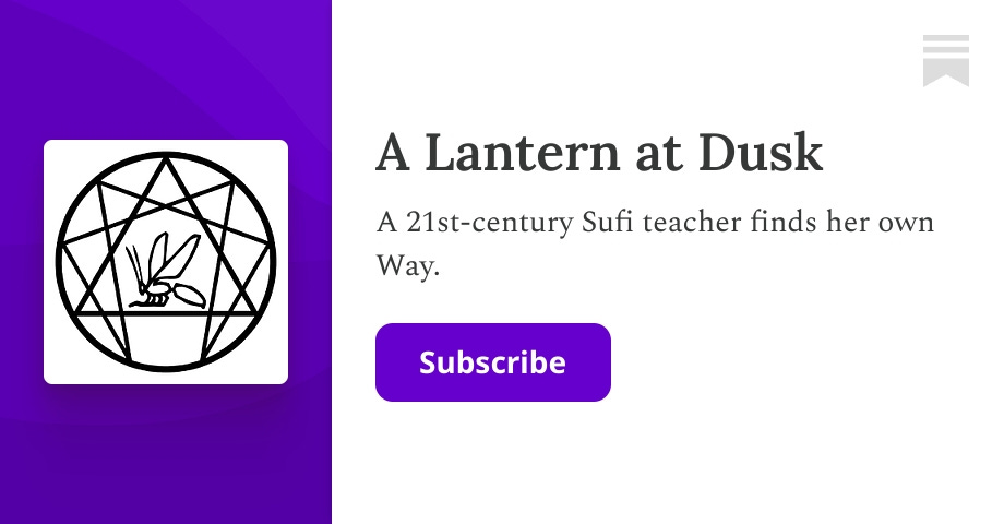 A Lantern at Dusk | Noor Kyle George | Substack