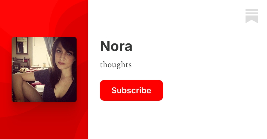 Nora | Substack