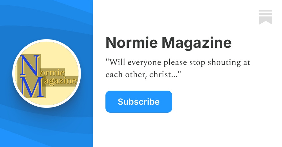 Normie Magazine | Substack
