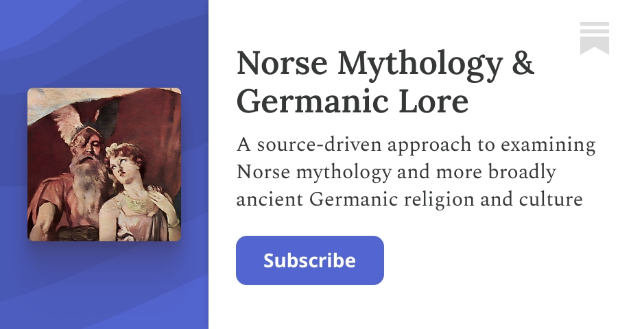 Archive - Norse Mythology & Germanic Lore