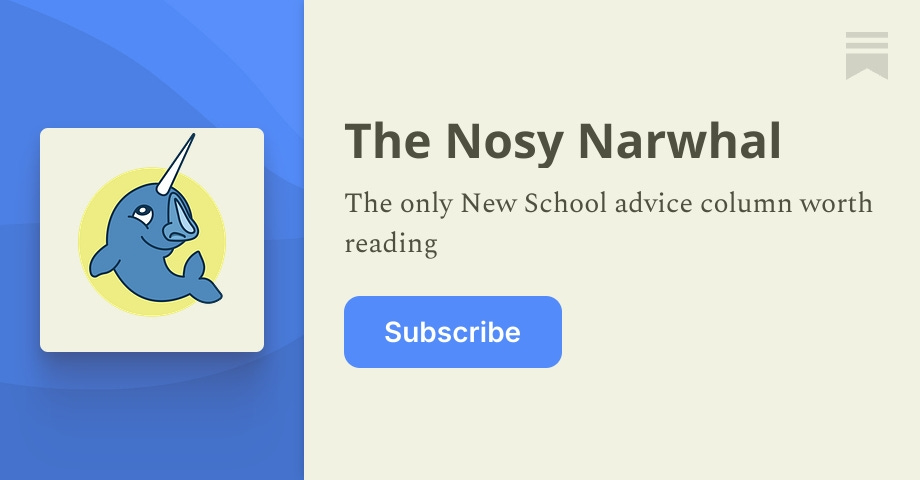 The Nosy Narwhal | Jojo | Substack