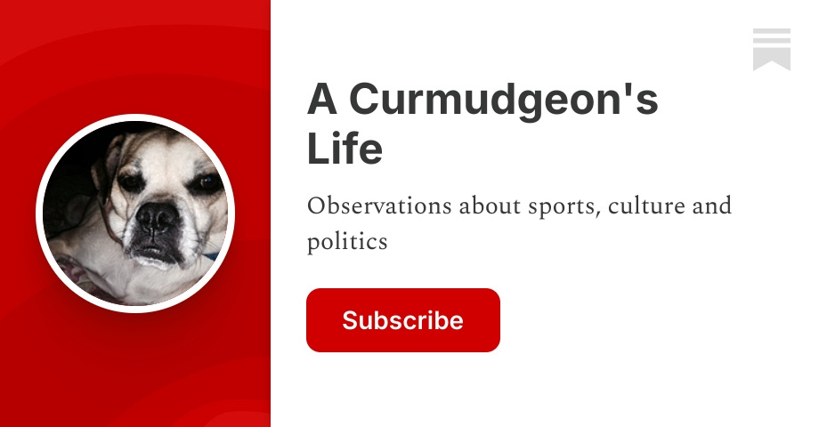 A Curmudgeon's Life | Not George Smiley | Substack