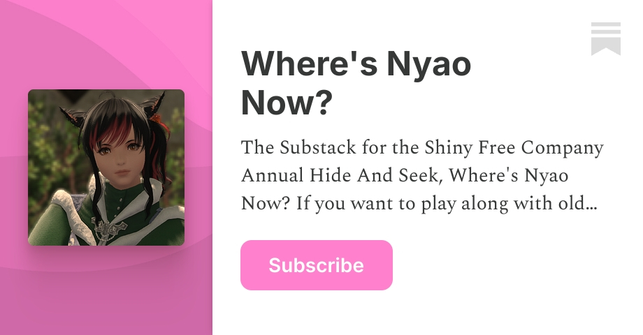 Where's Nyao Now? | Nyao Kanzkai | Substack