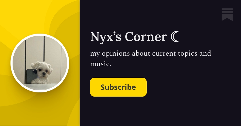 Nyx’s Corner ☾ | Substack