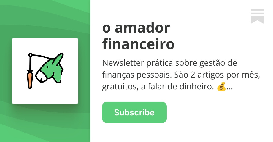 o amador financeiro | Substack