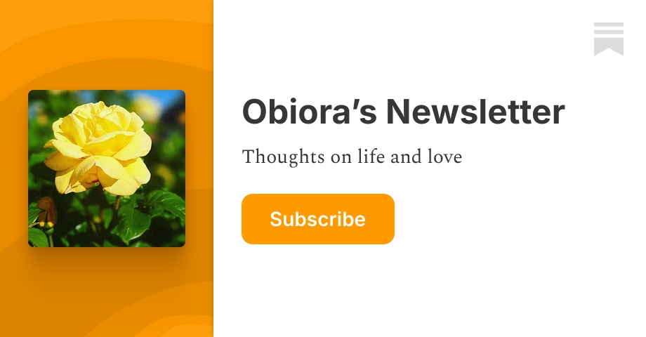 Obiora’s Newsletter | Obiora Okechukwu | Substack