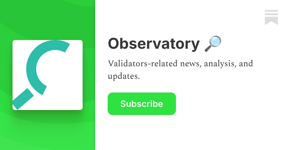 Observatory 🔎 | Substack