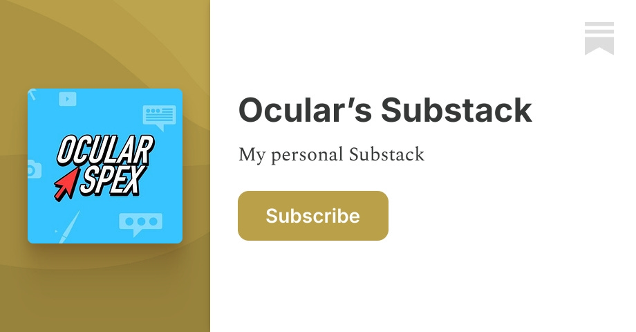 Ocular’s Substack | Ocular Spectacular | Substack