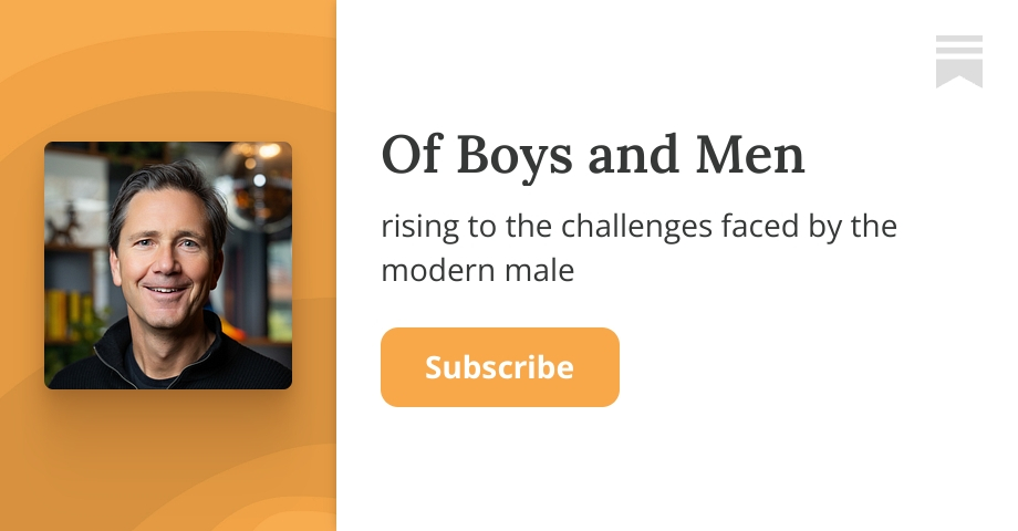 Of Boys and Men | Richard V Reeves | Substack