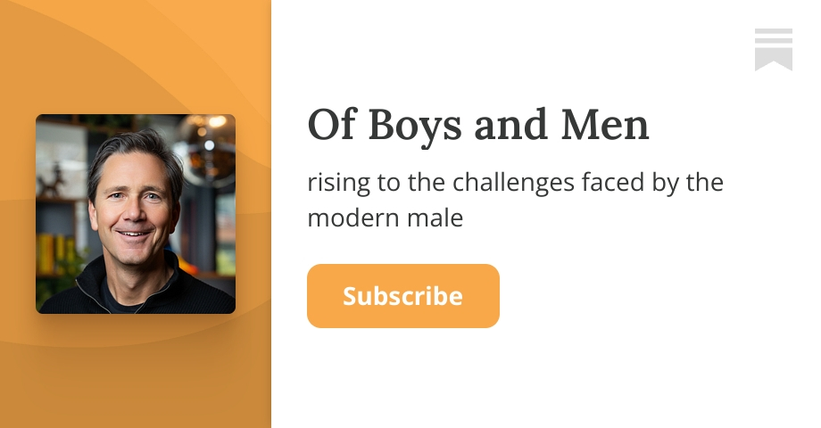 Of Boys and Men | Richard V Reeves | Substack