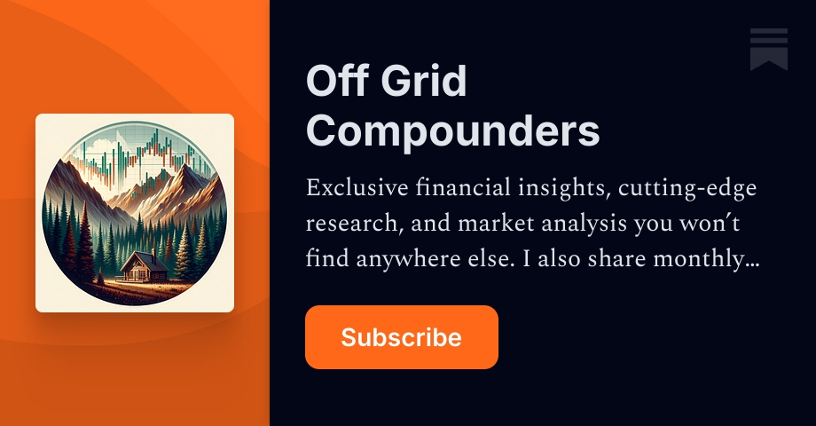 Off Grid Compounders | Nikolaos Sismanis | Substack