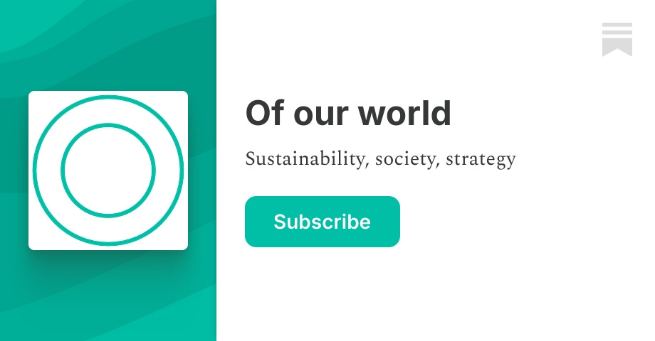 Of our world | Gabriel Tual | Substack