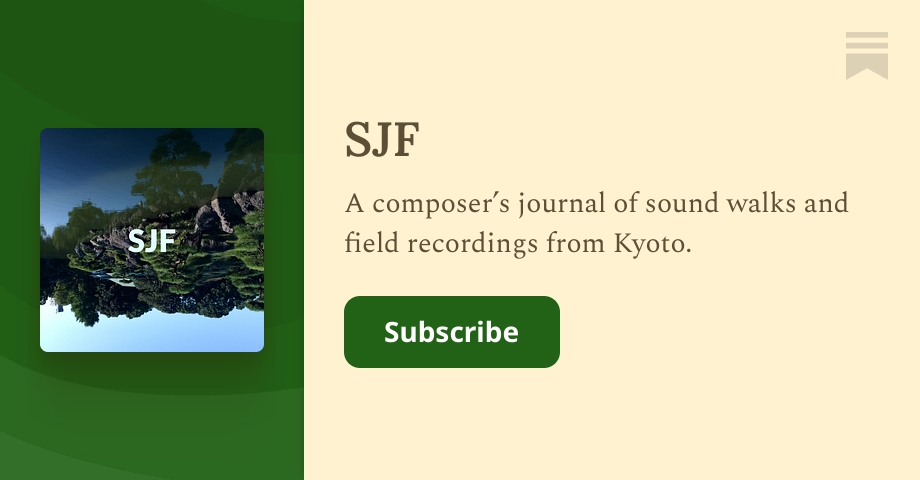 SJF | Simon James French | Substack