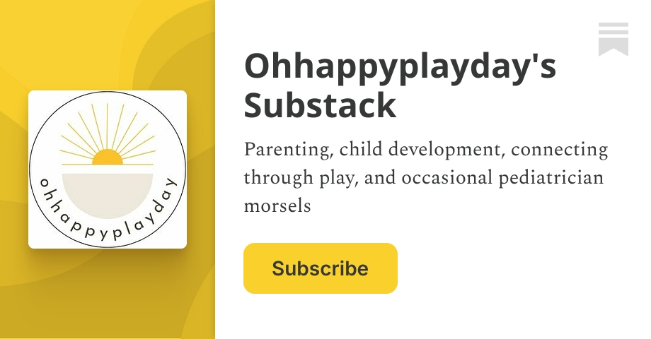 Ohhappyplayday's Substack | Wendy | Substack