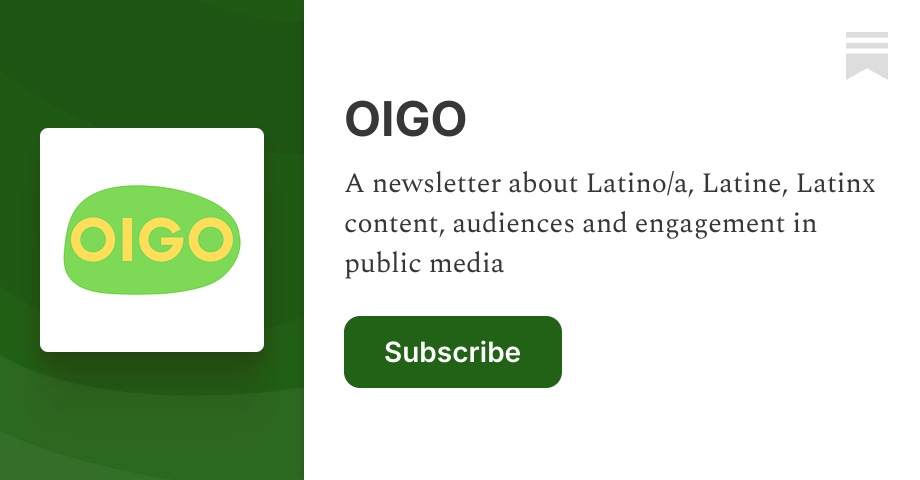 OIGO | Ernesto Aguilar | Substack