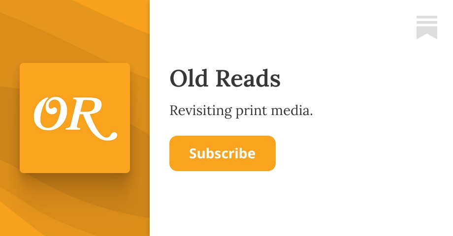 Old Reads | Substack