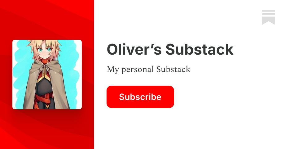 Oliver’s Substack | Substack