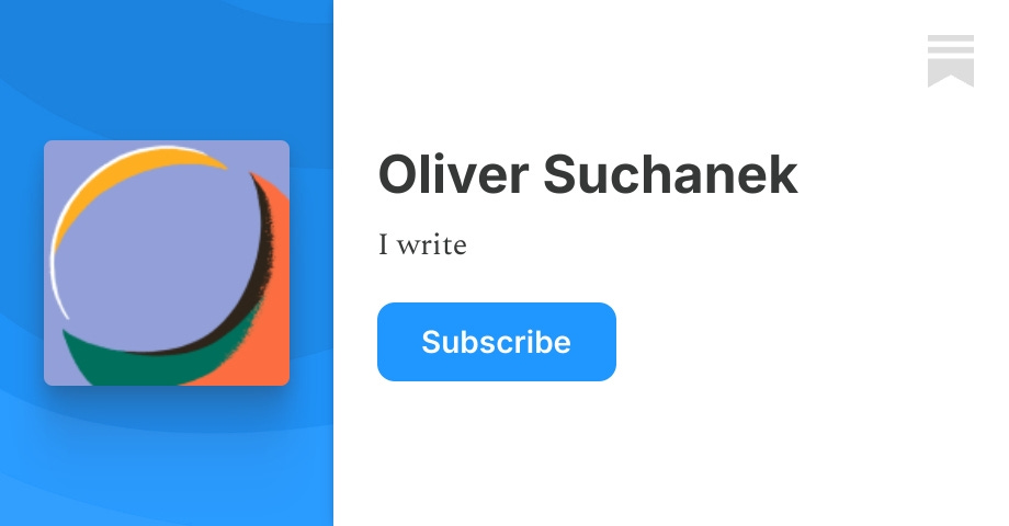 Oliver Suchanek | Substack