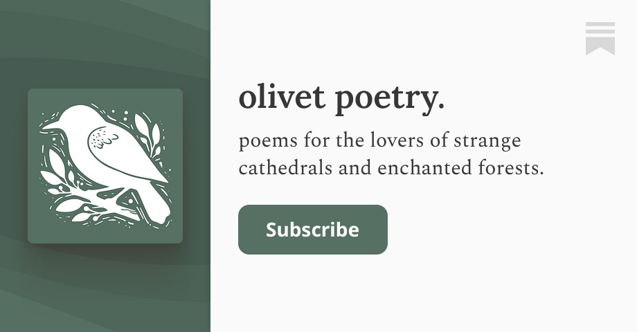 olivet poetry | Ollie Burgess | Substack