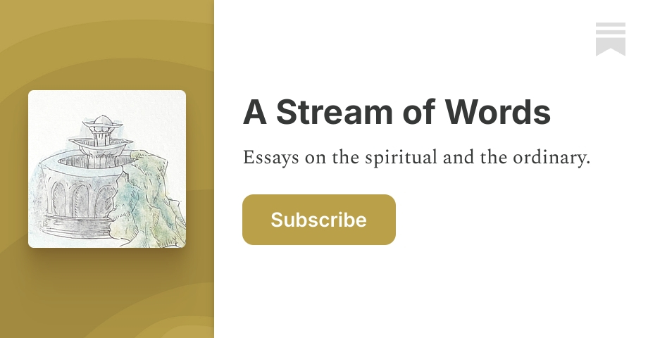 A Stream of Words | Olivia Marstall | Substack