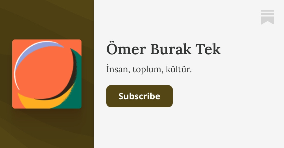 Ömer Burak Tek | Substack