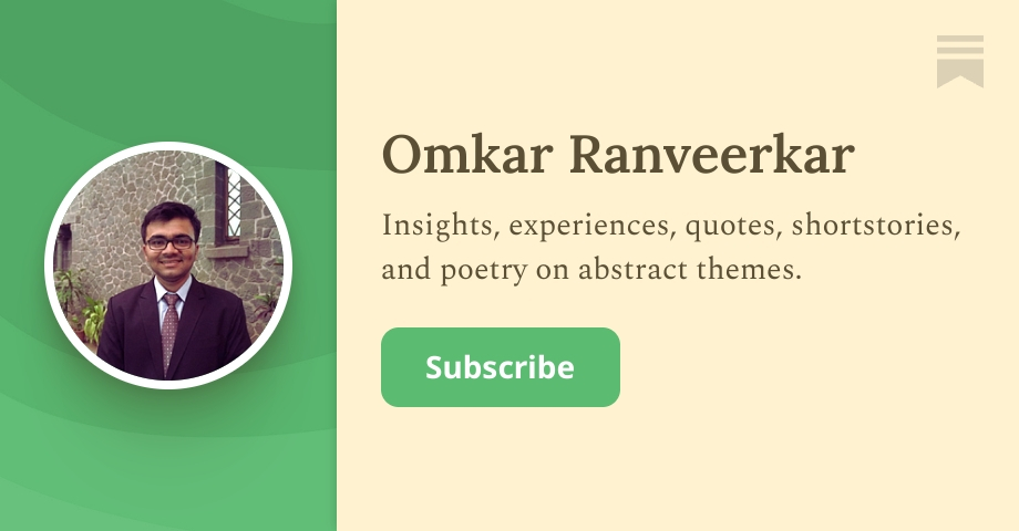 Omkar Ranveerkar | Substack