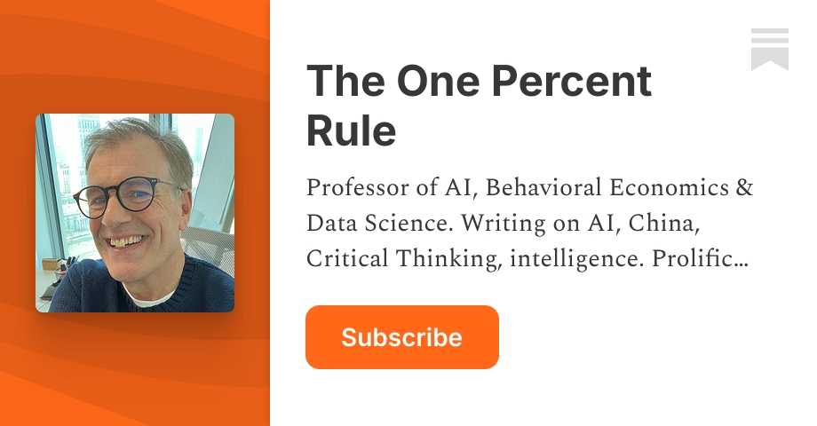 The One Percent Rule | Substack