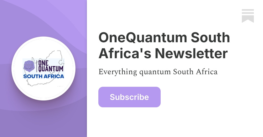 OneQuantum South Africa's Newsletter | Substack