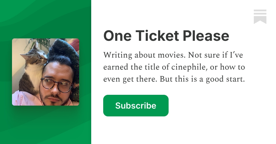 One Ticket Please | Eric D. Morales | Substack