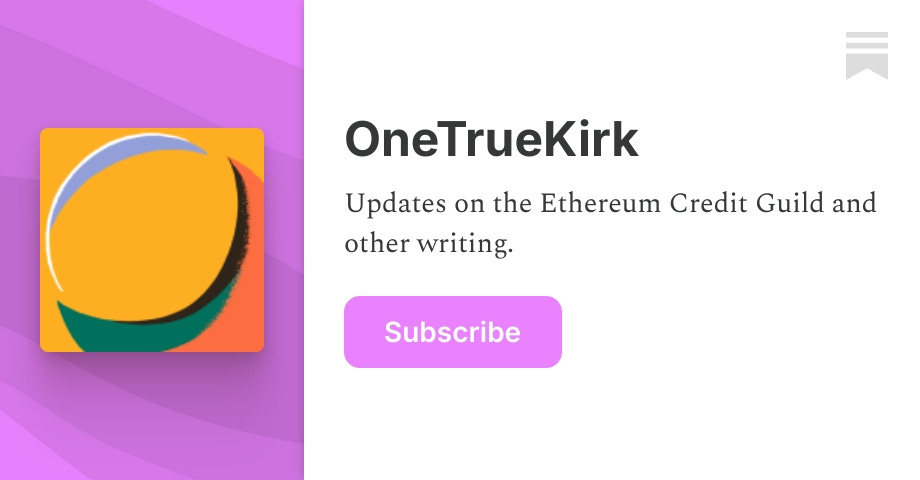 OneTrueKirk | Kirk Hutchison | Substack