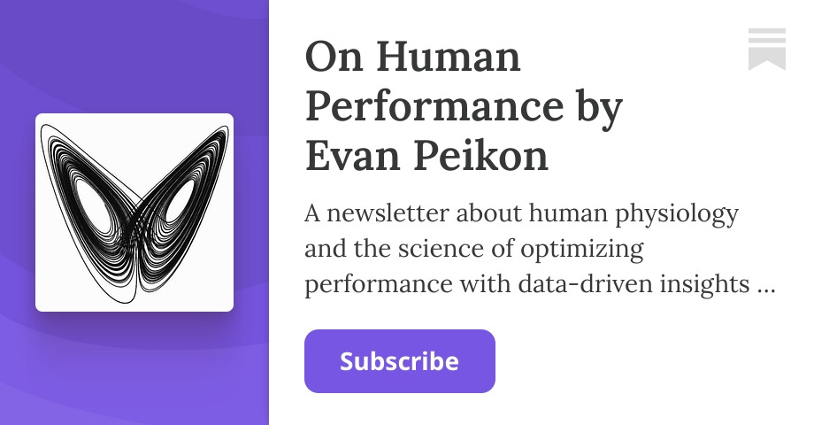 Archive - On Human Performance by Evan Peikon