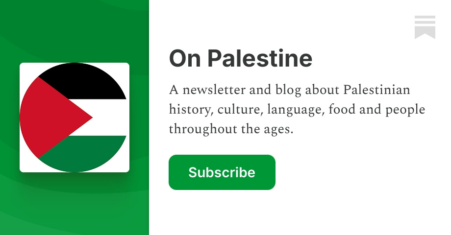 On Palestine | Substack