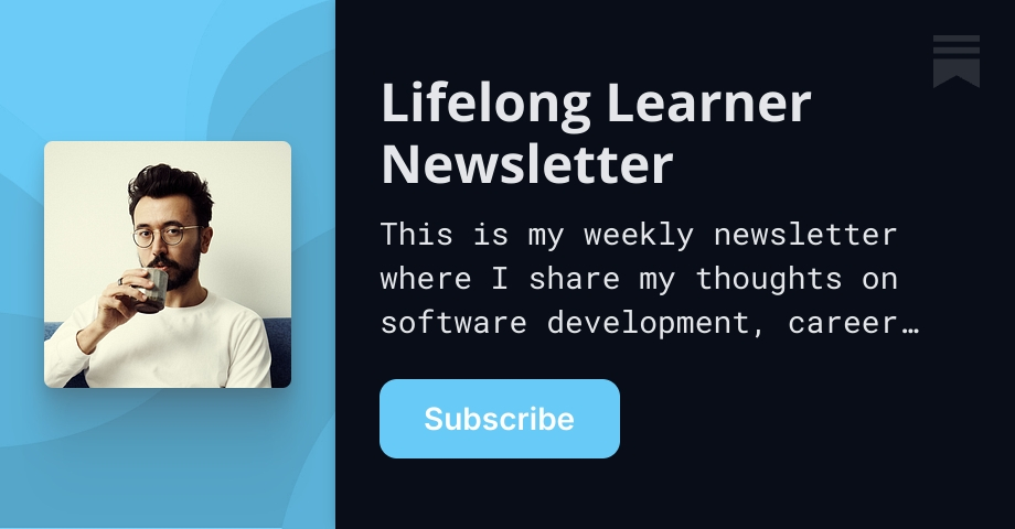 Lifelong Learner Newsletter | Onur Eren | Substack