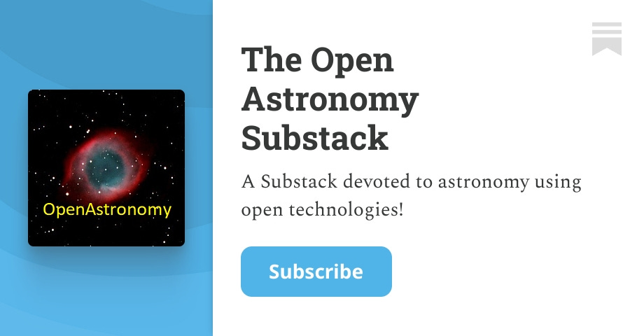 About - The Open Astronomy Substack