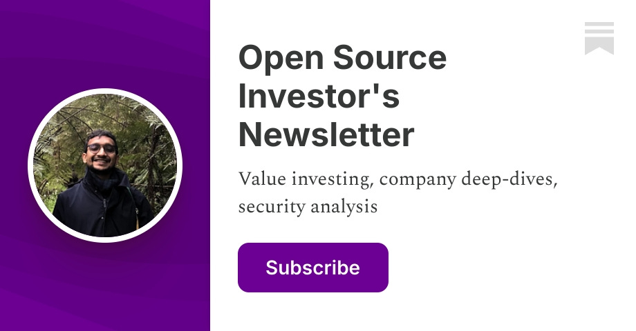 Open Source Investor's Newsletter | Substack