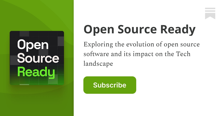 Open Source Ready | John McBride | Substack