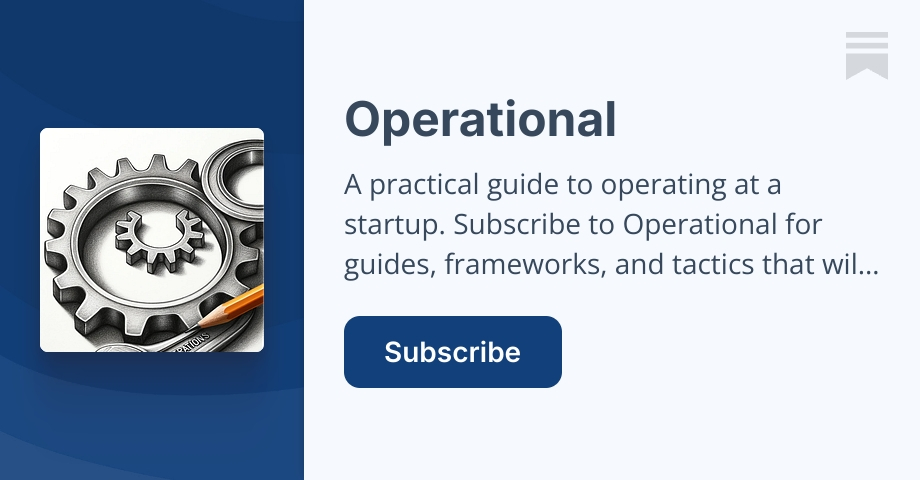 Operational | Skye Scofield | Substack