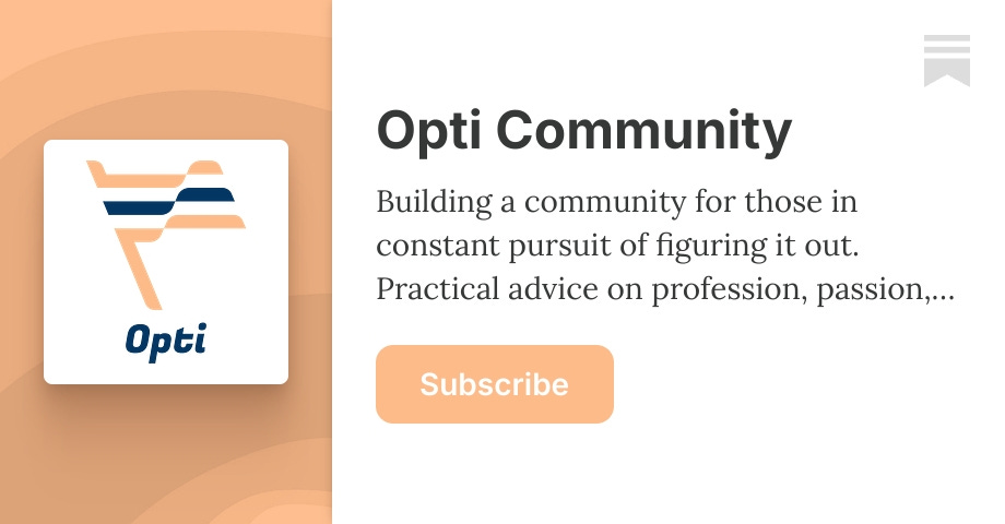 Opti Community | Substack