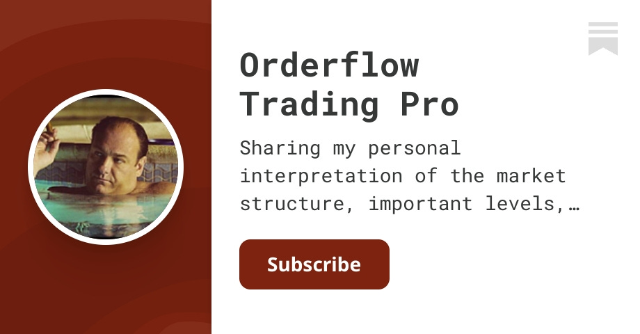 Orderflow Trading Pro | Isaiah | Substack