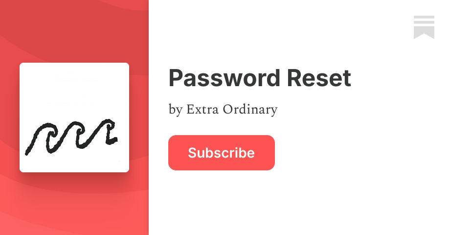 Password Reset | Substack