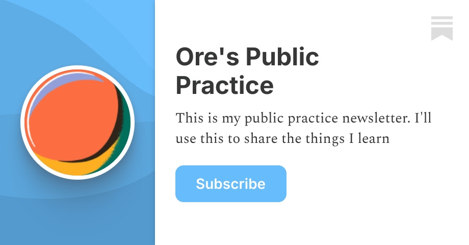 Ore's Public Practice | Substack