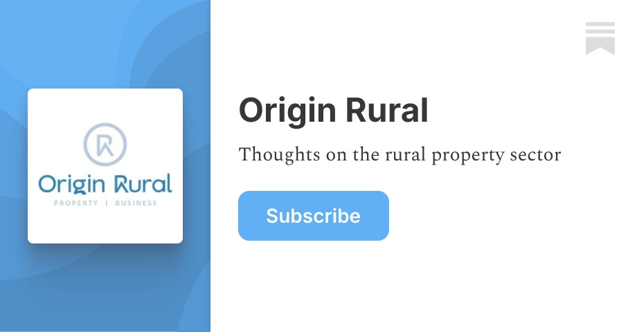 Origin Rural | Chris Jones | Substack