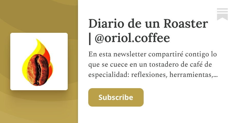 Diario de un Coffee Roaster | @oriol_coffee | Oriol Coll | Substack