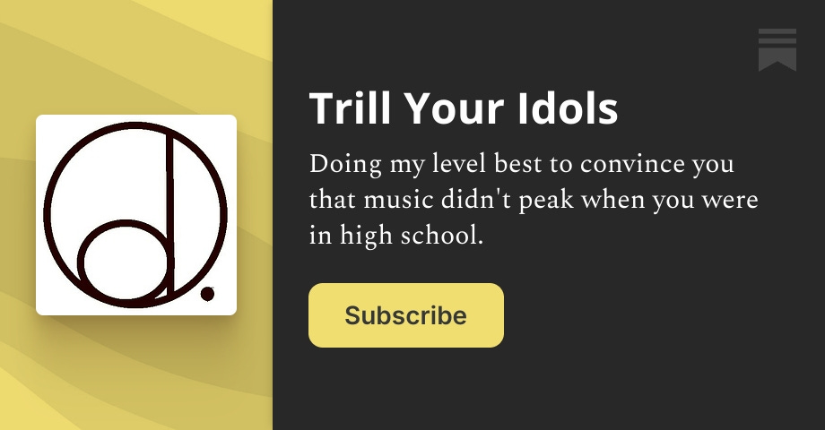 Trill Your Idols | Orlando da Silva | Substack